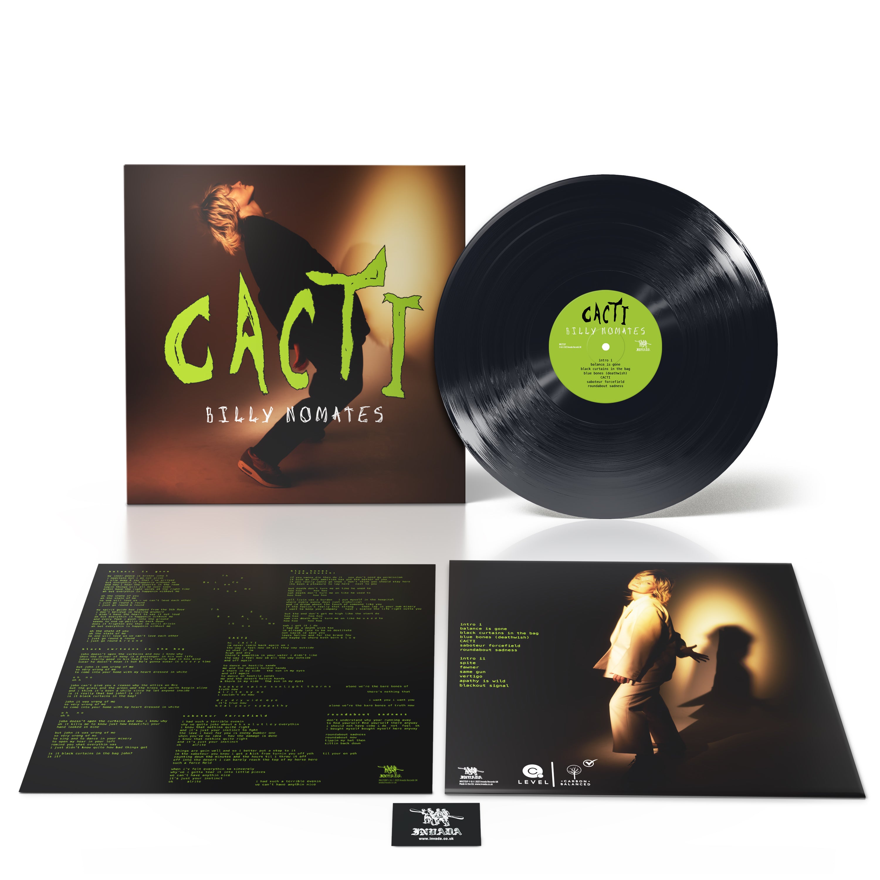 Billy Nomates - CACTI [Vinyl] – Invada Records
