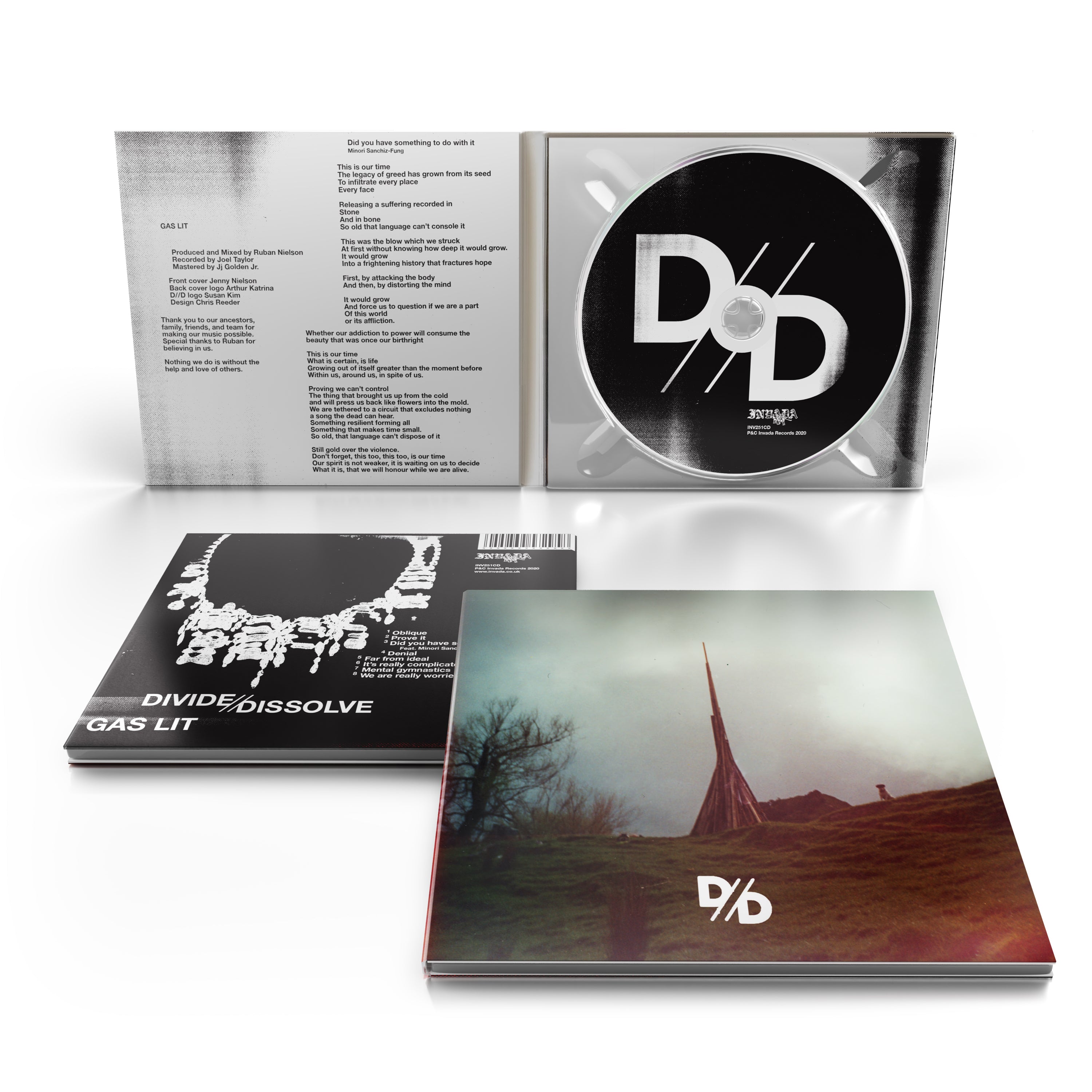Divide and Dissolve - Gas Lit [CD] – Invada Records