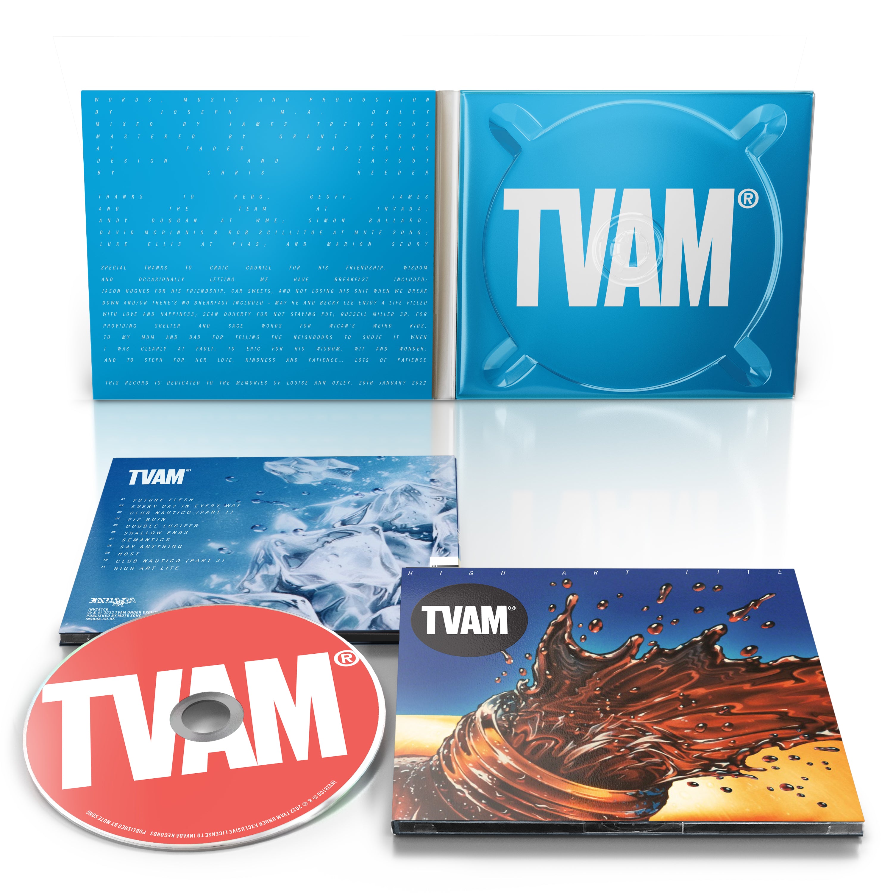 TVAM - High Art Lite [CD] – Invada Records