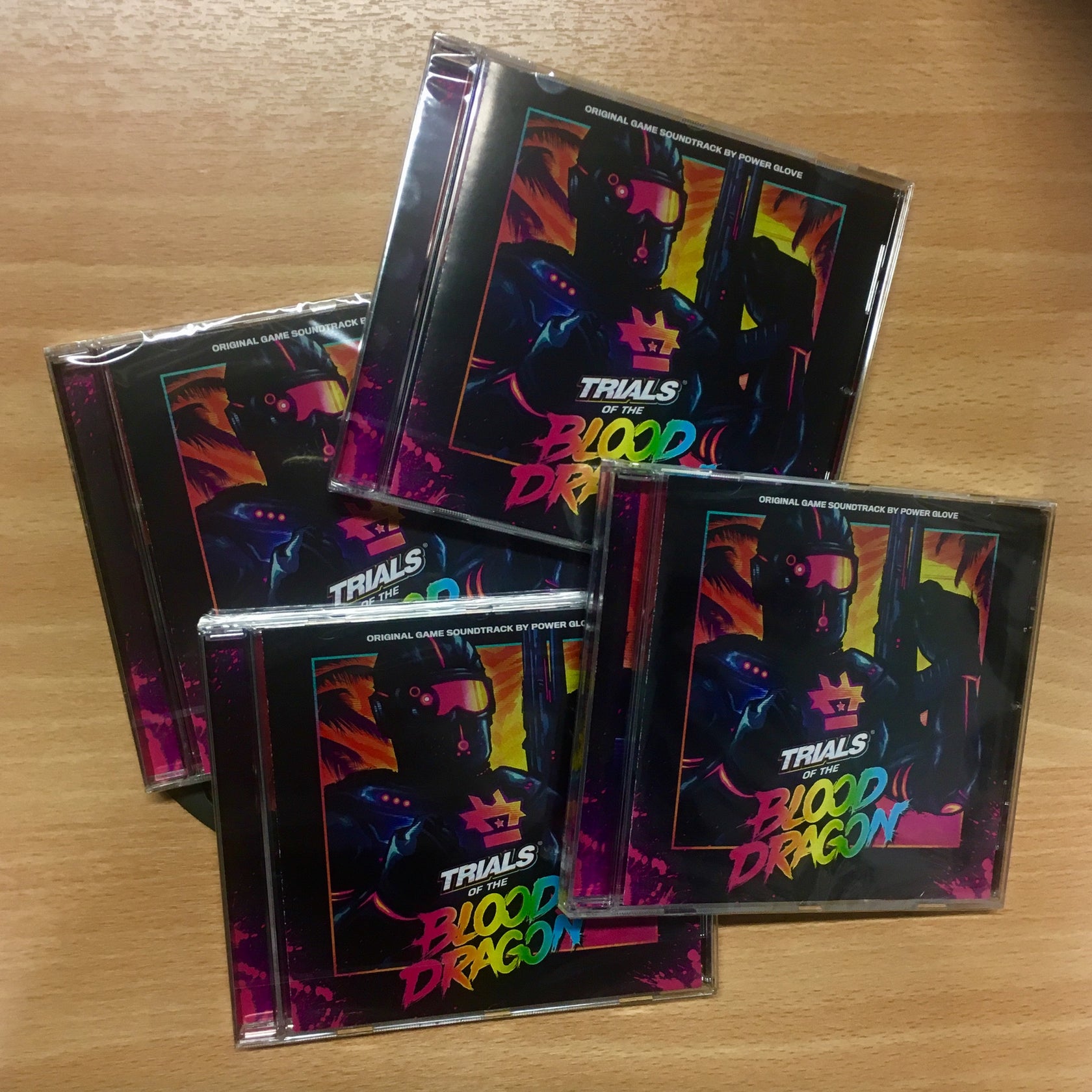 Power Glove - Trials Of The Blood Dragon OST [CD] – Invada Records